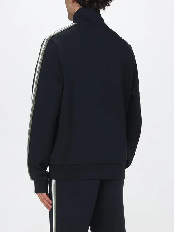 Paul Smith Sweatshirt With Striped Sleeves