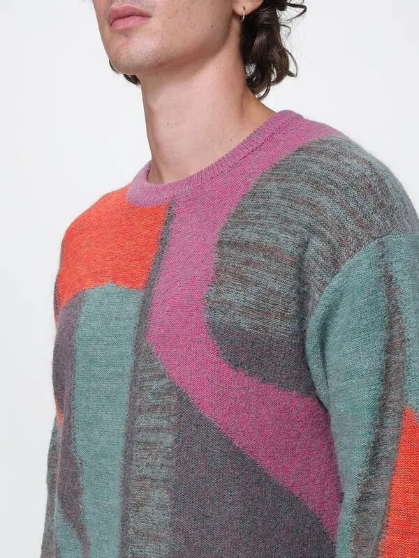 Paul Smith Abstract Patterned Pullover Sweater