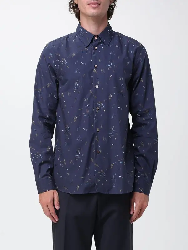 Paul Smith Quilted Jacket - Navy