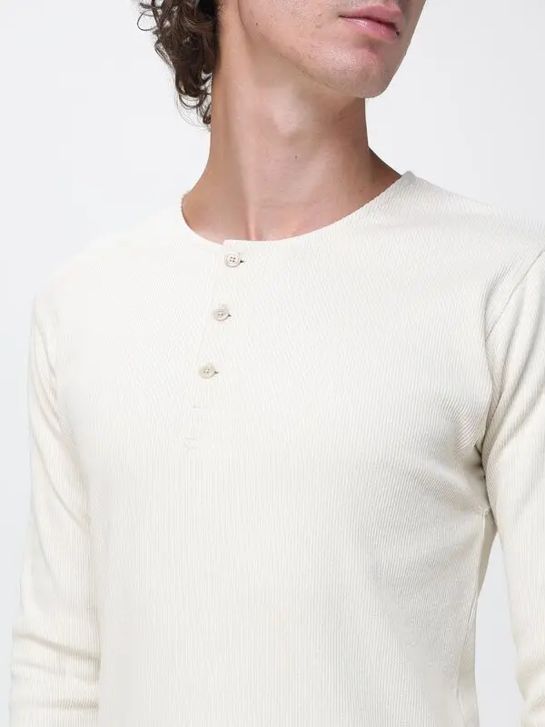 LEMAIRE Long Sleeve Henley Sweater