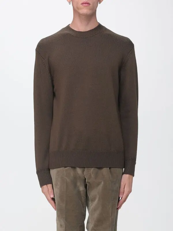 PAOLO PECORA Pullover Sweater - Brown