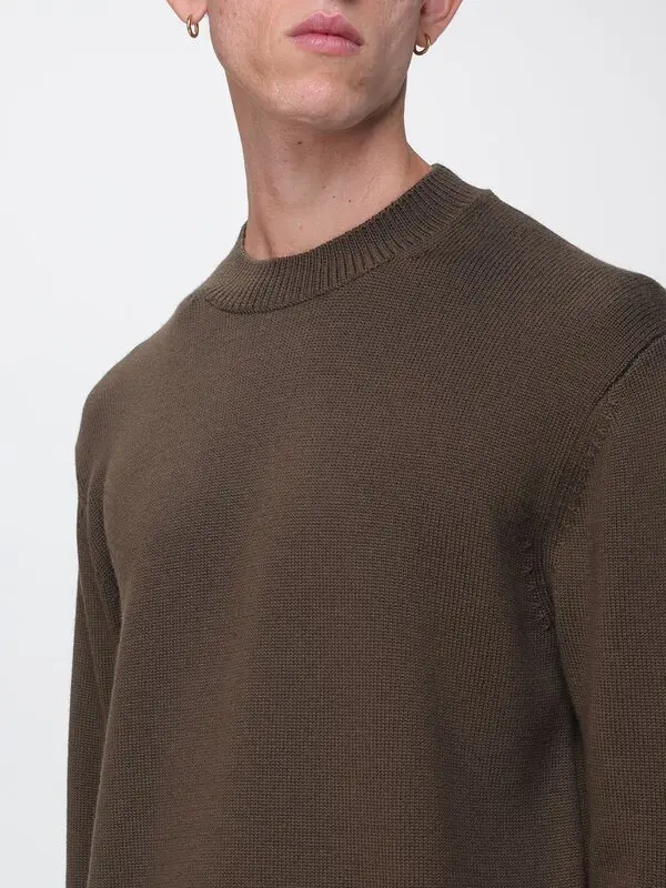 PAOLO PECORA Pullover Sweater - Brown