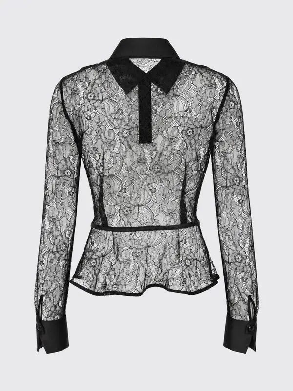 Elisabetta Franchi Lace Corset Shirt