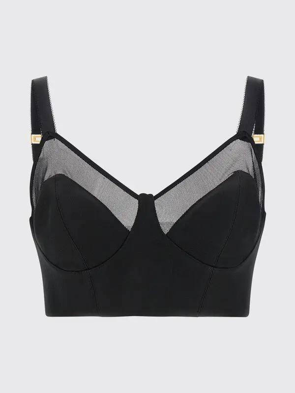Elisabetta Franchi Cropped Corset Top
