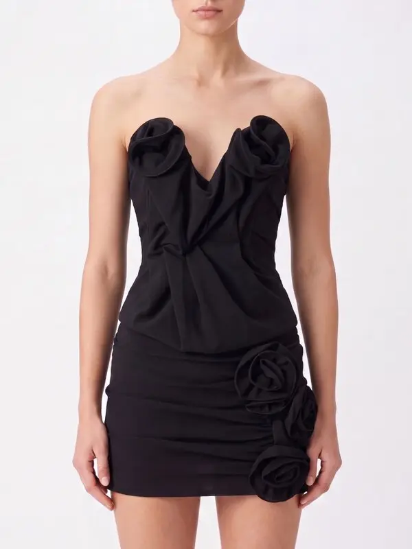 Magda Butrym Embellished Strapless Top