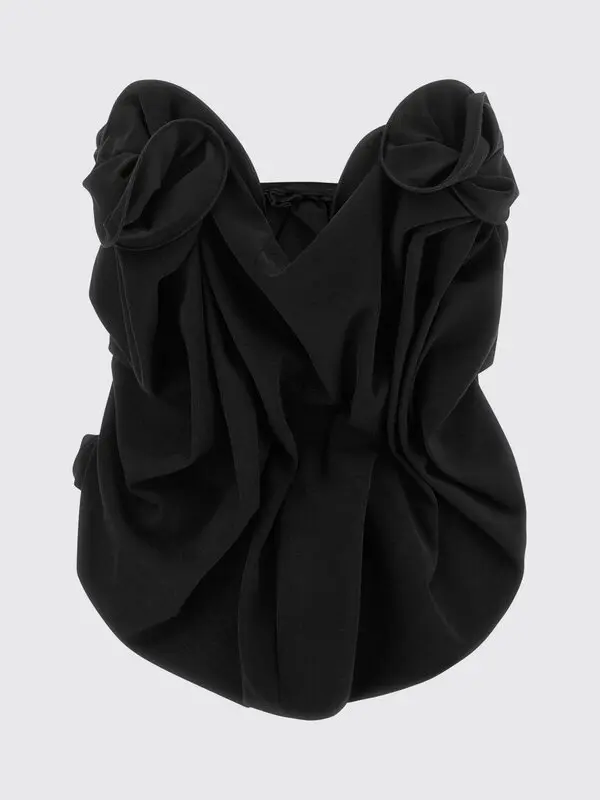 Magda Butrym Embellished Strapless Top