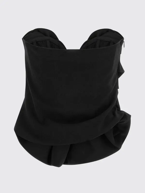 Magda Butrym Embellished Strapless Top