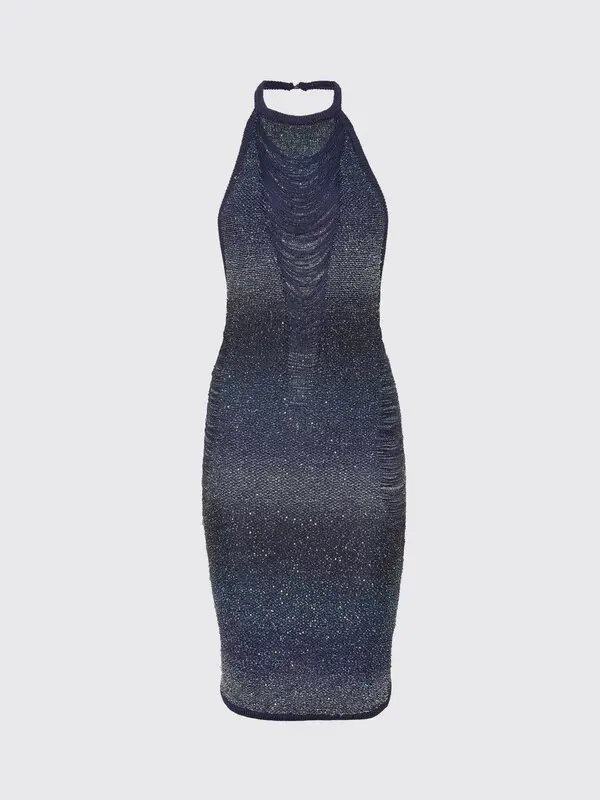 Philipp Plein Embellished Halterneck Dress
