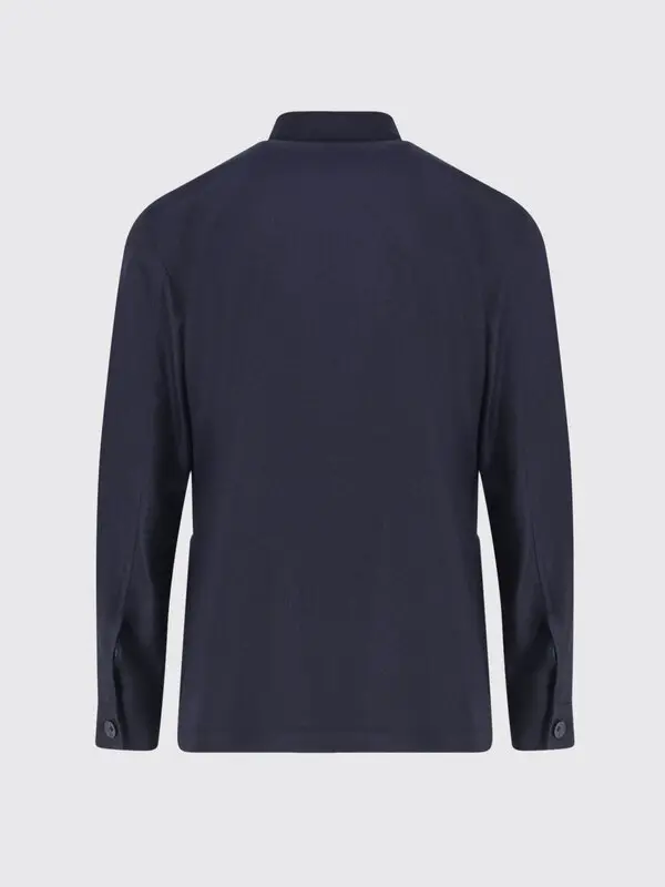 Tagliatore Stand Collar Jacket - Blue