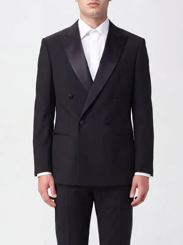 Giorgio Armani Double-breasted Shawl Lapel Jacket