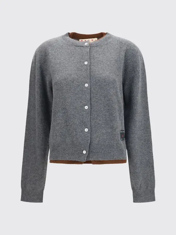 Marni Cashmere Crew Neck Cardigan