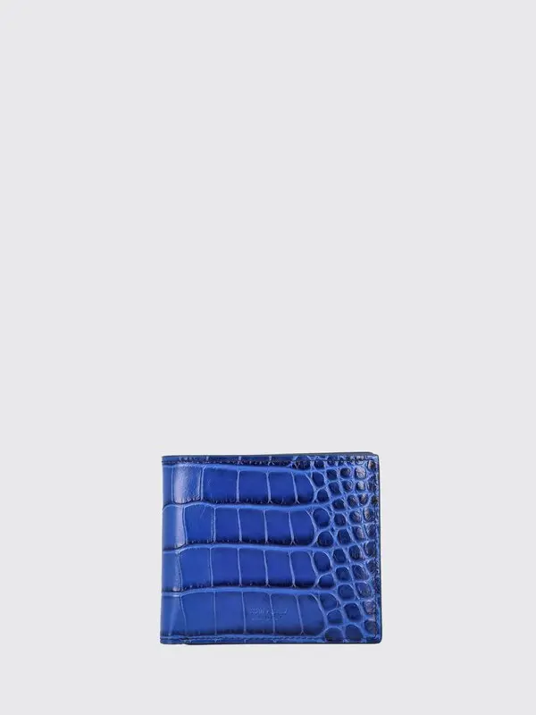 TOM FORD Crocodile-effect Calfskin Bifold Wallet