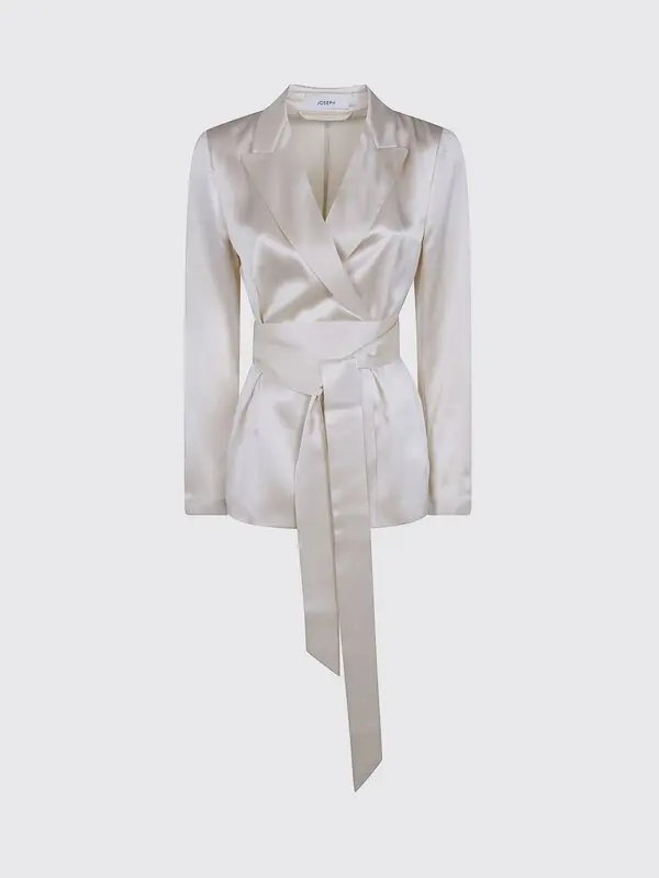 JOSEPH Belted Shawl Collar Jacket
