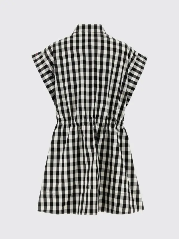 Givenchy Gingham Check Shirt Dress - Black