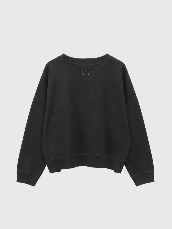 HTC LOS ANGELES Relaxed Fit Graphic Print Cotton Sweatshirt