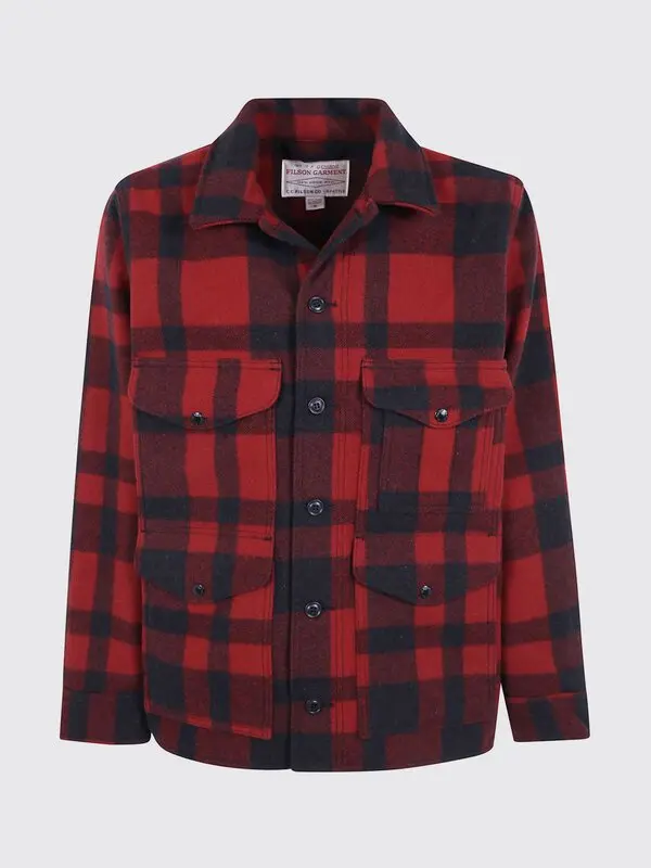 Filson Plaid Shirt Jacket - Red