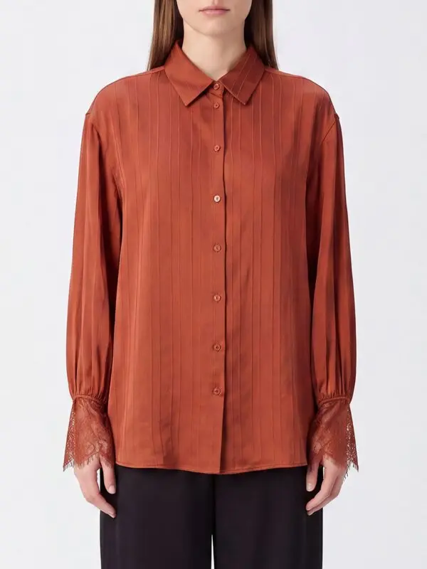 TWINSET Button-up Shirt With Lace Detail