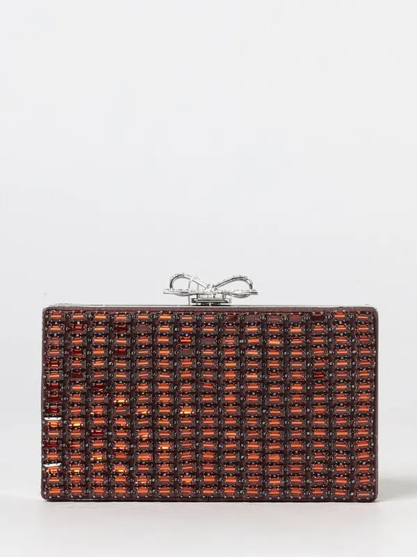SELF-PORTRAIT Embellished Clutch Bag