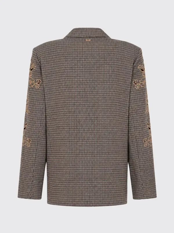 TWINSET Embellished Double Breasted Blazer