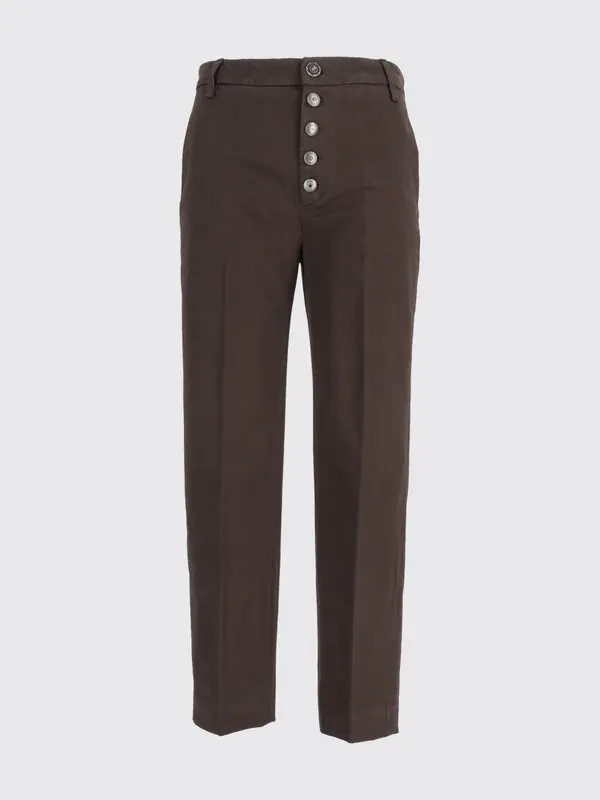 DONDUP Tailored Button-detailed Trousers