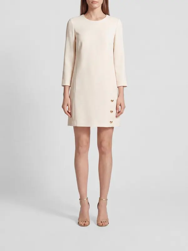 TWINSET Dress With Heart Detail - Grey