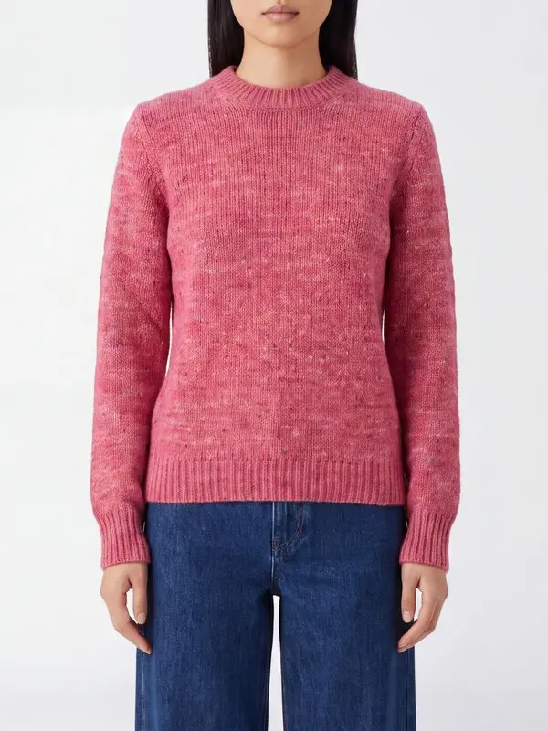 K-WAY Textured Knit Sweater - Red