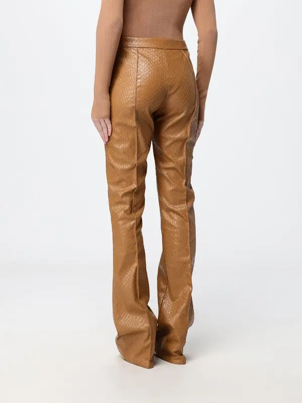 Elisabetta Franchi Tailored Flare Trousers - Brown