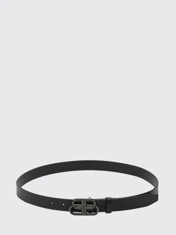 Balenciaga Bb Monogram Belt - Black