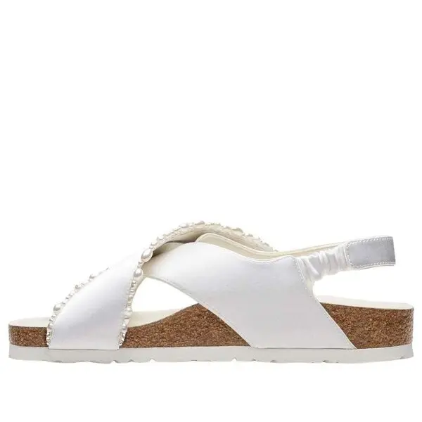 BIRKENSTOCK X Danielle Frankel Tulum Pearls Sandals - Pearl White