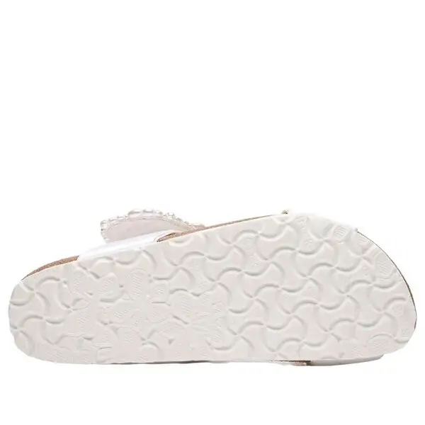 BIRKENSTOCK X Danielle Frankel Tulum Pearls Sandals - Pearl White