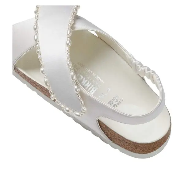 BIRKENSTOCK X Danielle Frankel Tulum Pearls Sandals - Pearl White