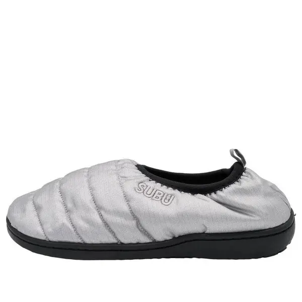 SUBU Packable F-line Slippers - Silver