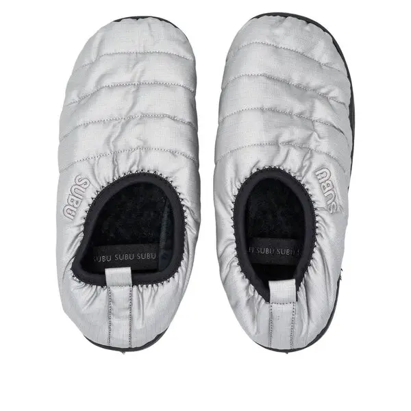 SUBU Packable F-line Slippers - Silver
