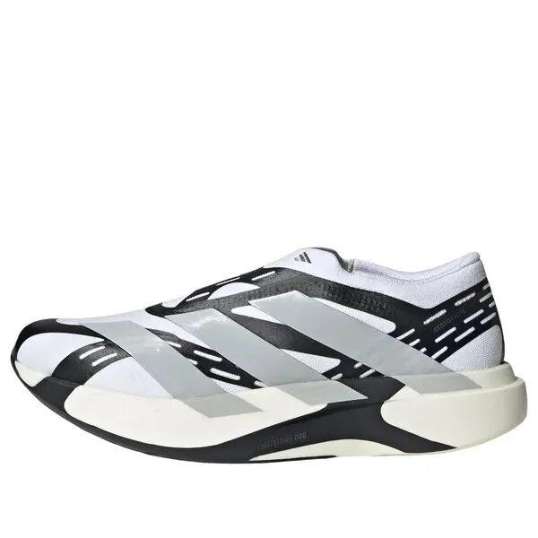 Adidas Adizero Evo Sl Laceless Lightstrikepro 'cloud White Grey Two