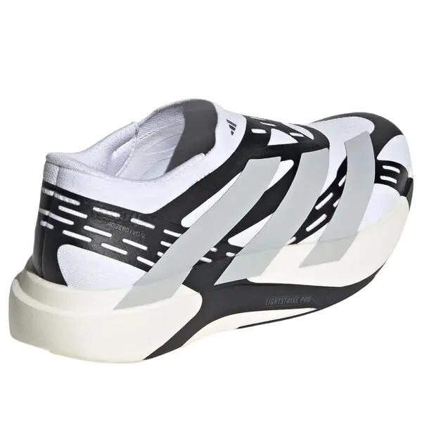 Adidas Adizero Evo Sl Laceless Lightstrikepro 'cloud White Grey Two