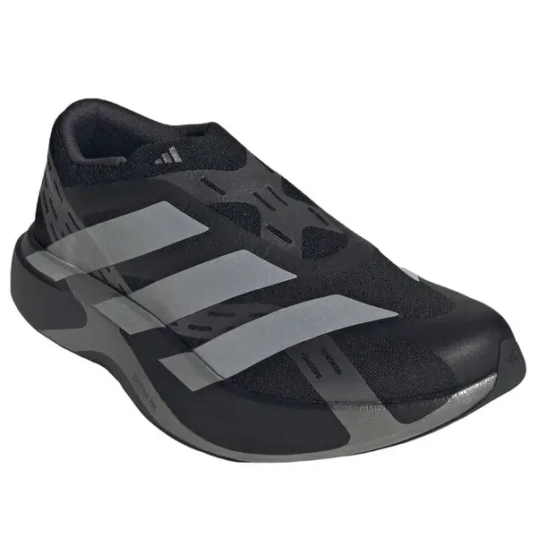 Adidas Adizero Evo Sl Laceless Sneakers - Core Black/silver Metallic