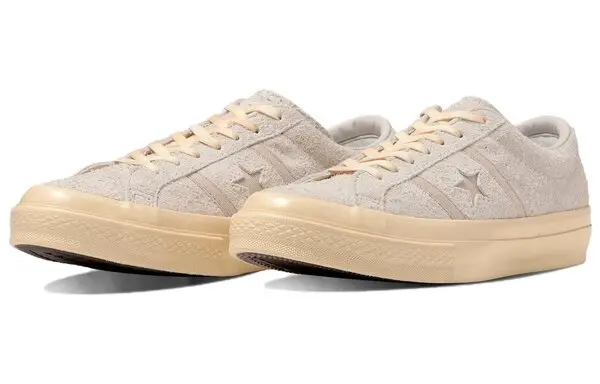 CONVERSE Star&bars Us Leather Sneakers - Grey/white