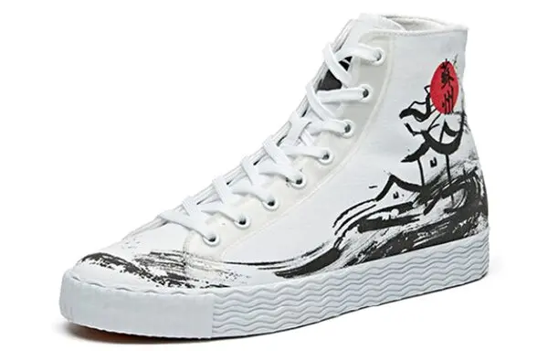 ANTA Canvas High Top Sneakers