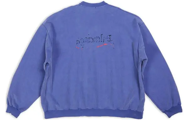 Balenciaga Hand-drawn Political Campaign Oversized Sweatshirt