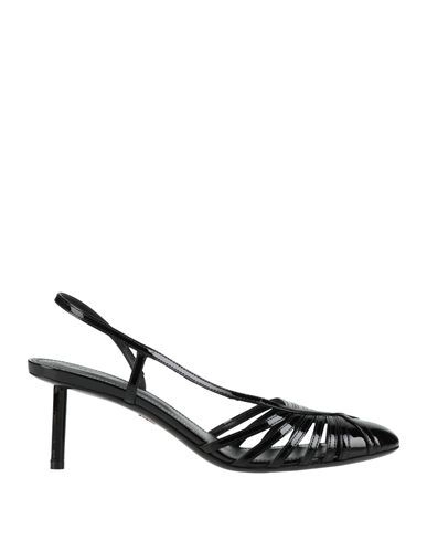 FERRAGAMO Patent Leather Slingback Pumps