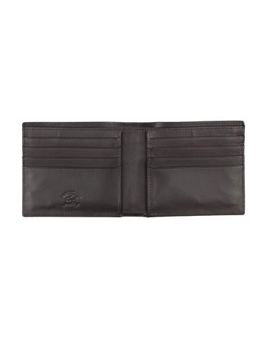 Paul & Shark Wallet Cow Leather, Textile Fibers