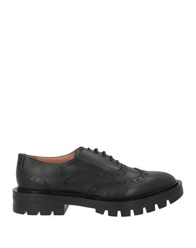 Santoni Lace-up Shoes Size Leather - Black