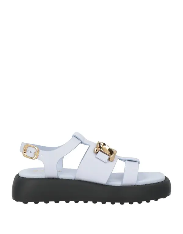 TOD'S Sandals Sky Size Leather