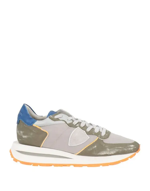 Philippe Model Leather And Textile Low-top Sneakers