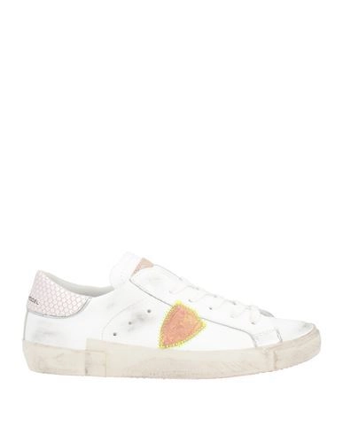 Philippe Model Distressed Leather Low-top Sneakers