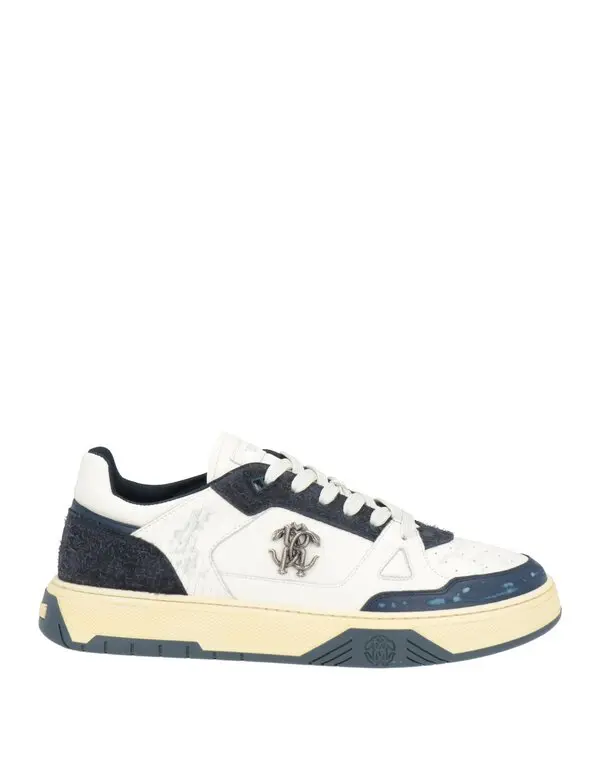Roberto Cavalli Calfskin Low-top Sneakers