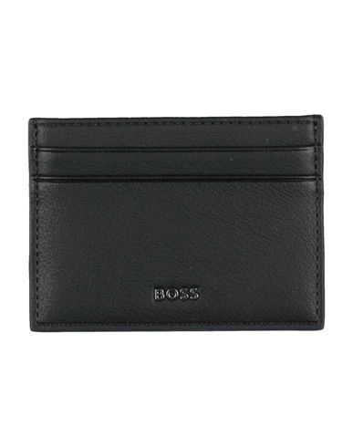Hugo Cardholder Recycled Polyester, Polyurethane - Black