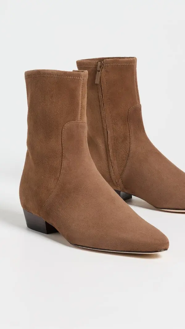 Veronica Beard Glinda Suede Booties