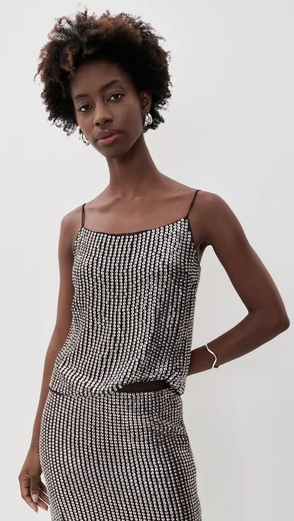 Rag & Bone Lili Sequined Tank