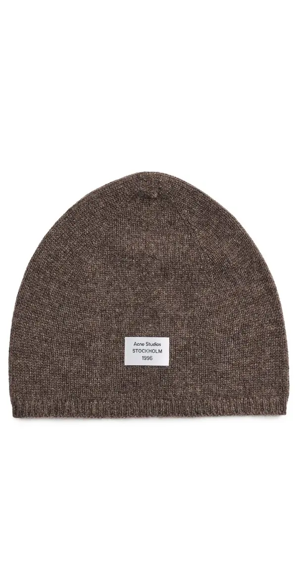 Acne Studios Cashmere Kassias Beanie - Walnut Brown